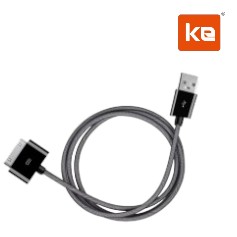 Mesh Black iPhone 4 Cable