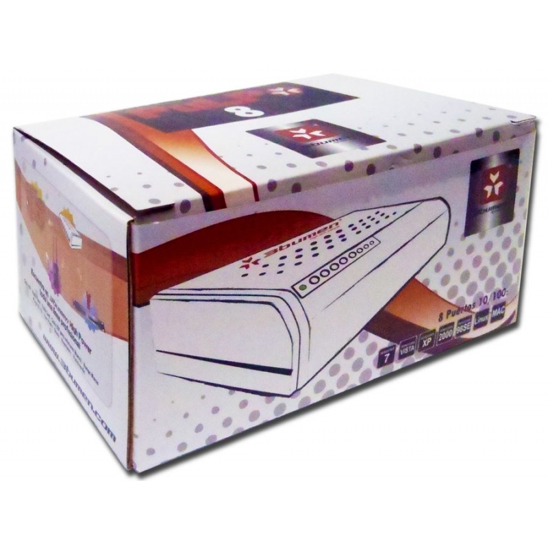 PULPO 8- SWITCH DE 8 PUERTOS, 3BUMEN en Colombia desde $0