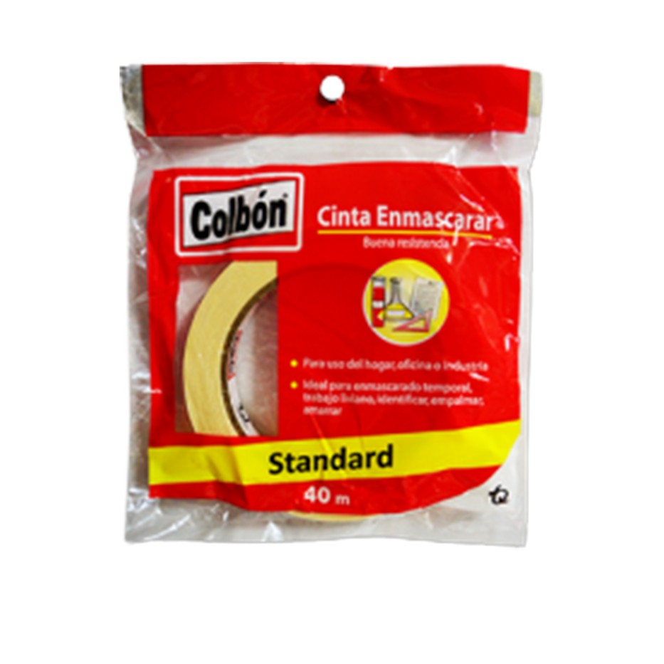 CINTA DE ENMASCARAR DE 3/4 X 40 MTS COLBON, COLBON en Colombia desde $0