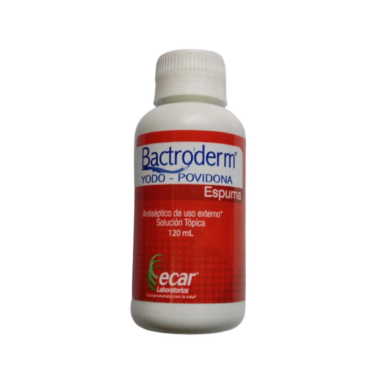 BACTRODERM YODO POVIDONA ESPUMA FRASCO X 120 ML, ECAR en Colombia desde $0