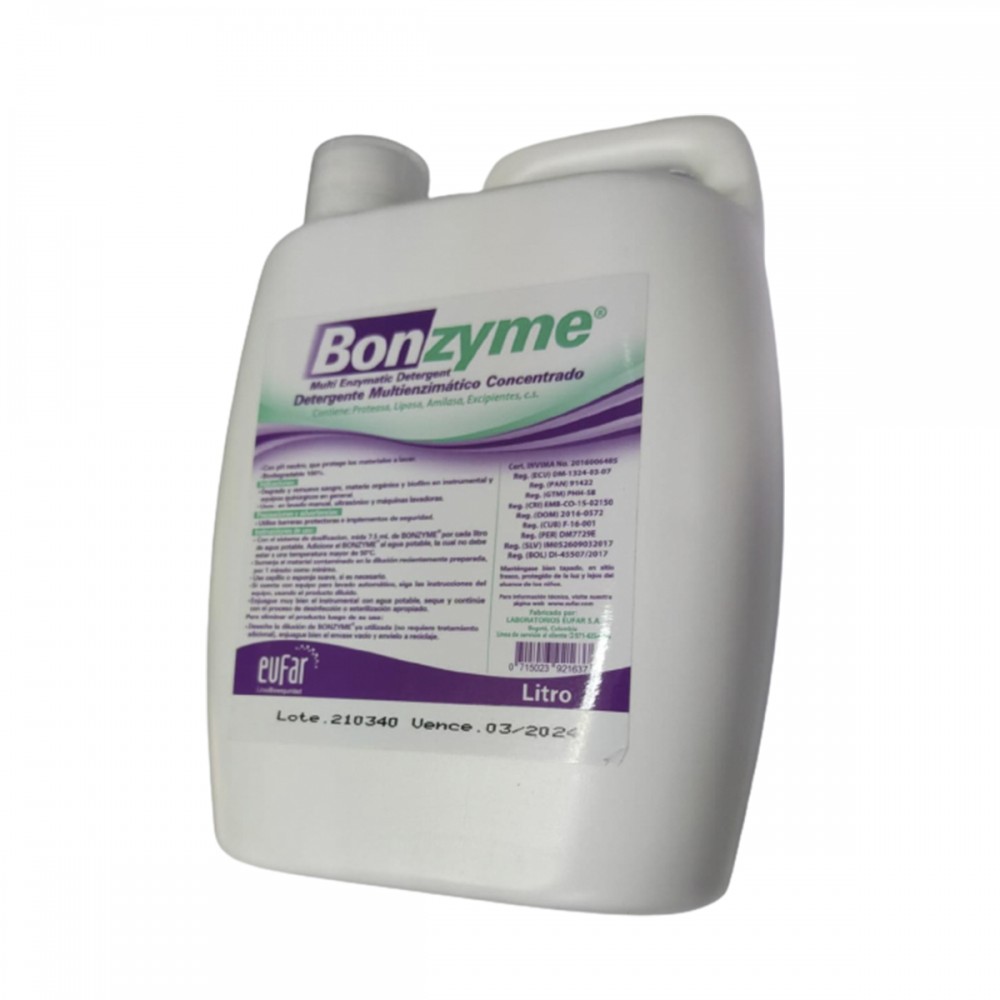 BONZYME DETERGENTE MULTIENZIMATICO CONCENTRADO EUFAR, EUFAR en Colombia ...