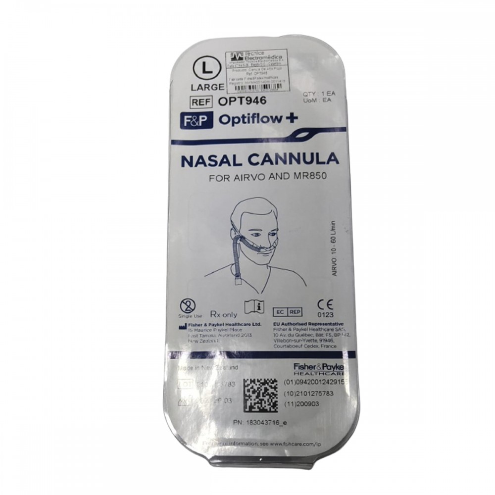 CANULA NASAL DE ALTO FLUJO ADULTO OPTIFLOW, FISHER & PAYKEEL en ...
