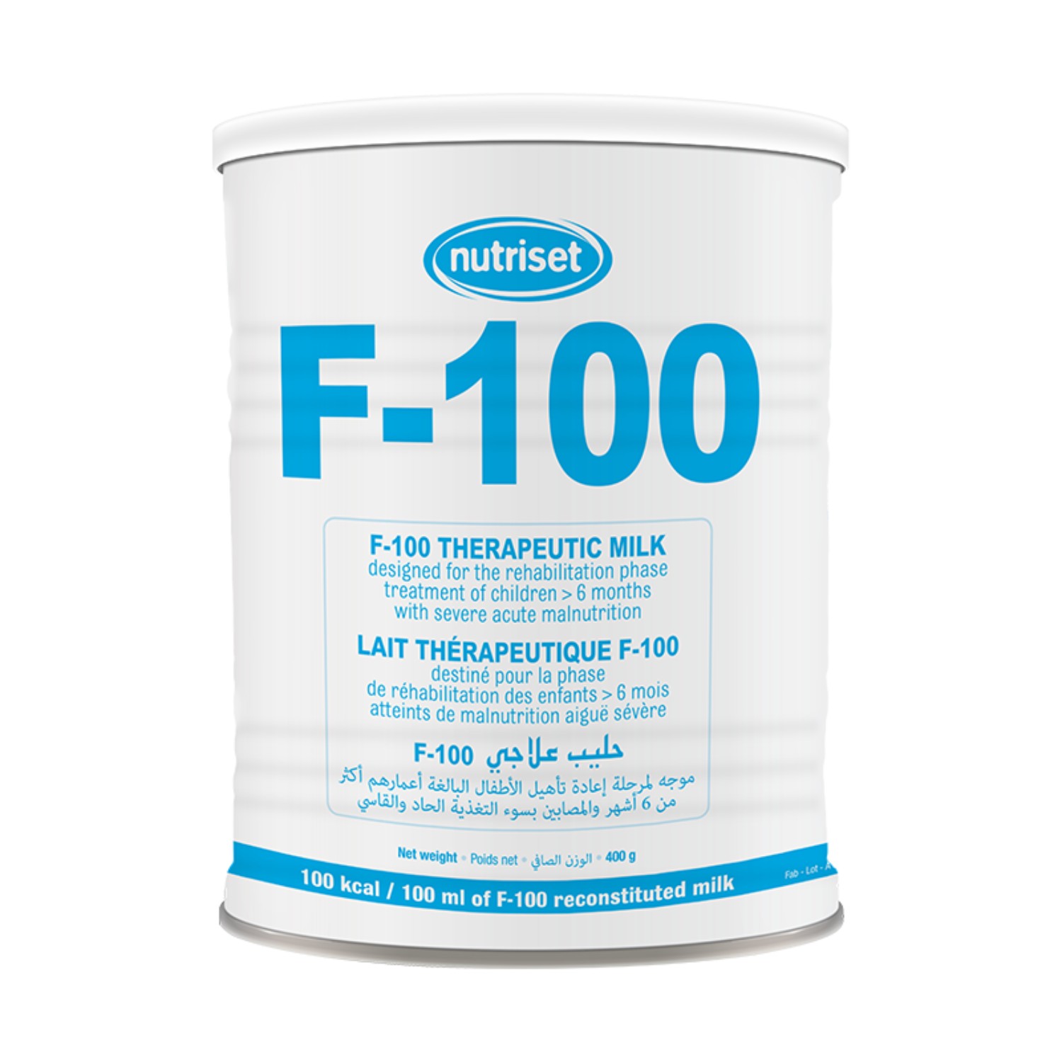 Formula Terapéutica F-100 – x400Gr , NutriSet en Colombia desde $0