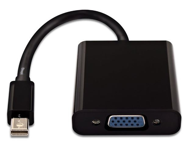 MINI DISPLAY PORT A VGA NEGRO, Sin Marca en Colombia desde $16.429