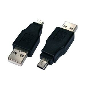 Adaptador puerto USB a mini USB