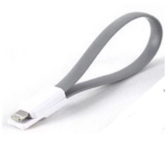 CABLE FLAT IPHONE 5/6 (20 CM) (GRAY) (PAQUETE X 10 UND), Sin Marca en ...