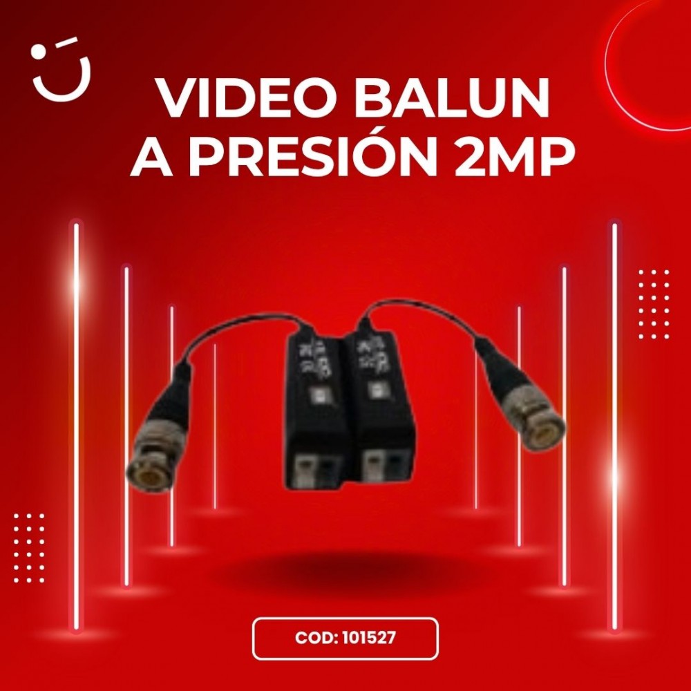 VIDEO BALUN A PRESION 2MEGAPIXELES KE100, Miokee en Colombia desde $4.560