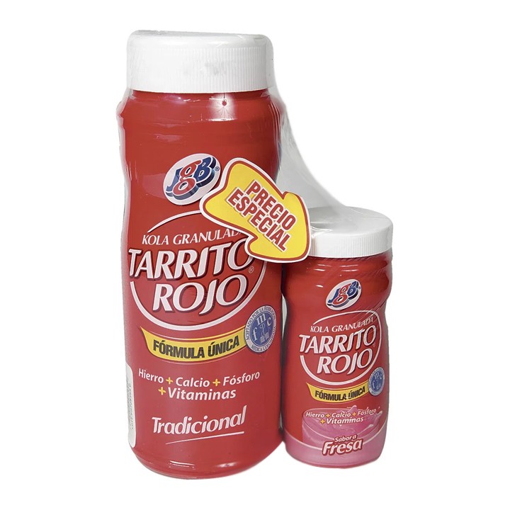 Tarrito Rojo Tradicional X 330 gr + Fresa X 85 gr, Alimentación en ...