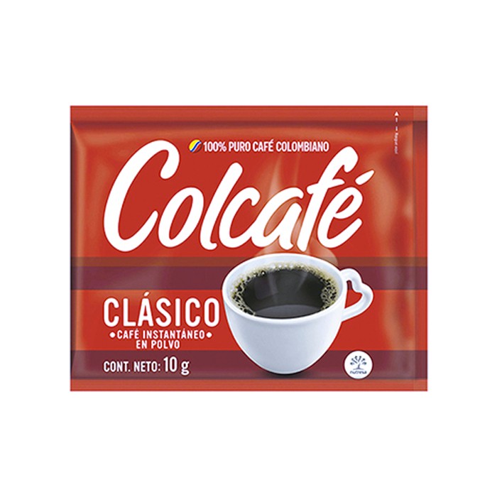 Colcafe Café Clásico Sobre X 10 gr, Café en Supermercadolaremesa.com