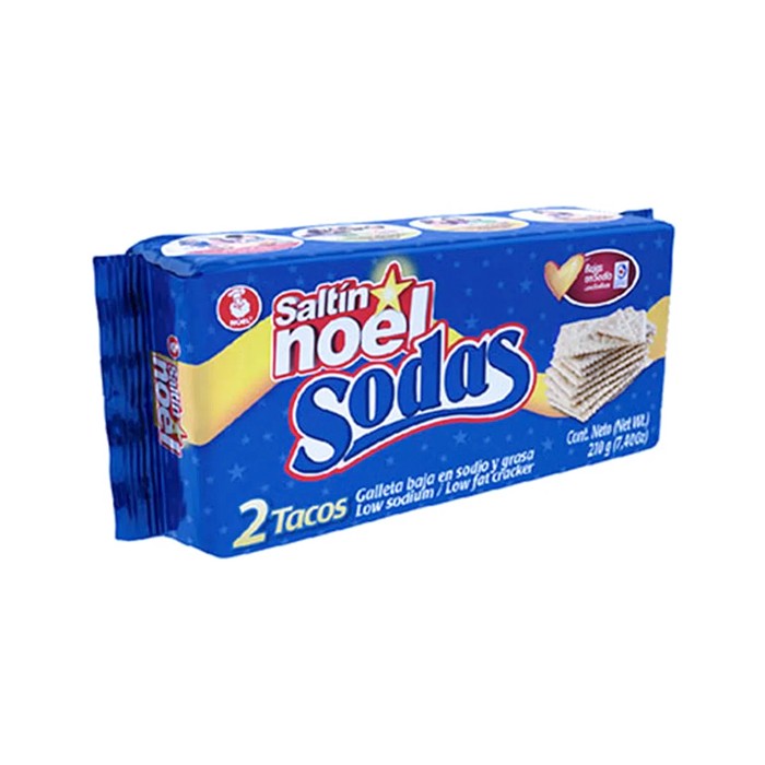 Noel Galletas Saltin Sodas X 2 Tacos, Galletas saladas en ...