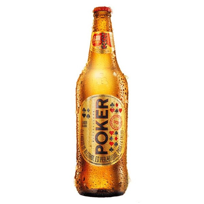 Cerveza Póker Botella x 750 ml, Cervezas en Supermercadolaremesa.com