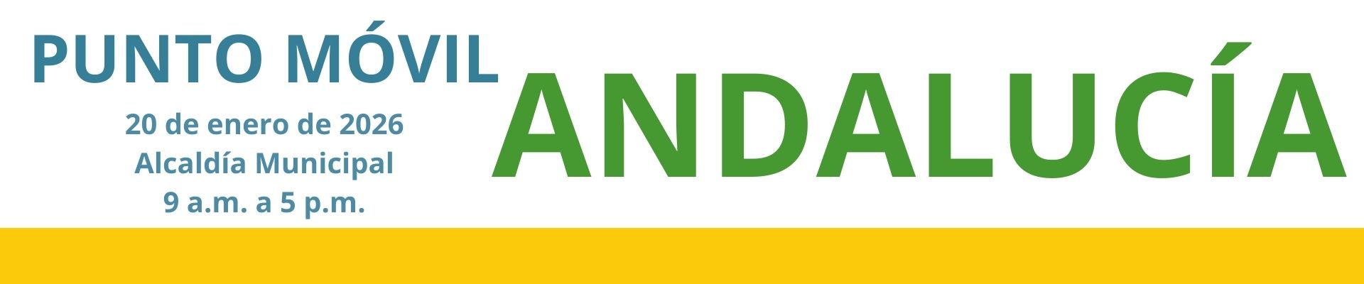 Punto Móvil en el Municipio de Andalucía