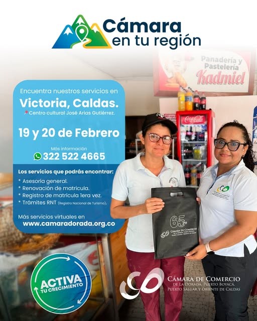 ¡La Cámara llega a Victoria, Caldas!