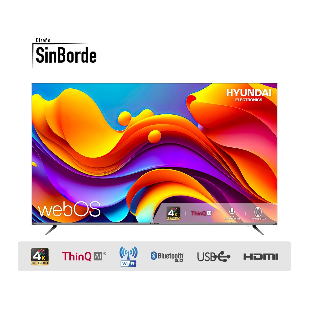 Smart TV 70'' UHD 4K - WebOS Hub, WebOs desde $10