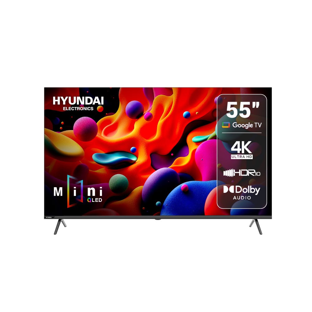 Televisor HYUNDAI 55" 4K UHD Mini QLED Smart tv Google, Google TV desde ...